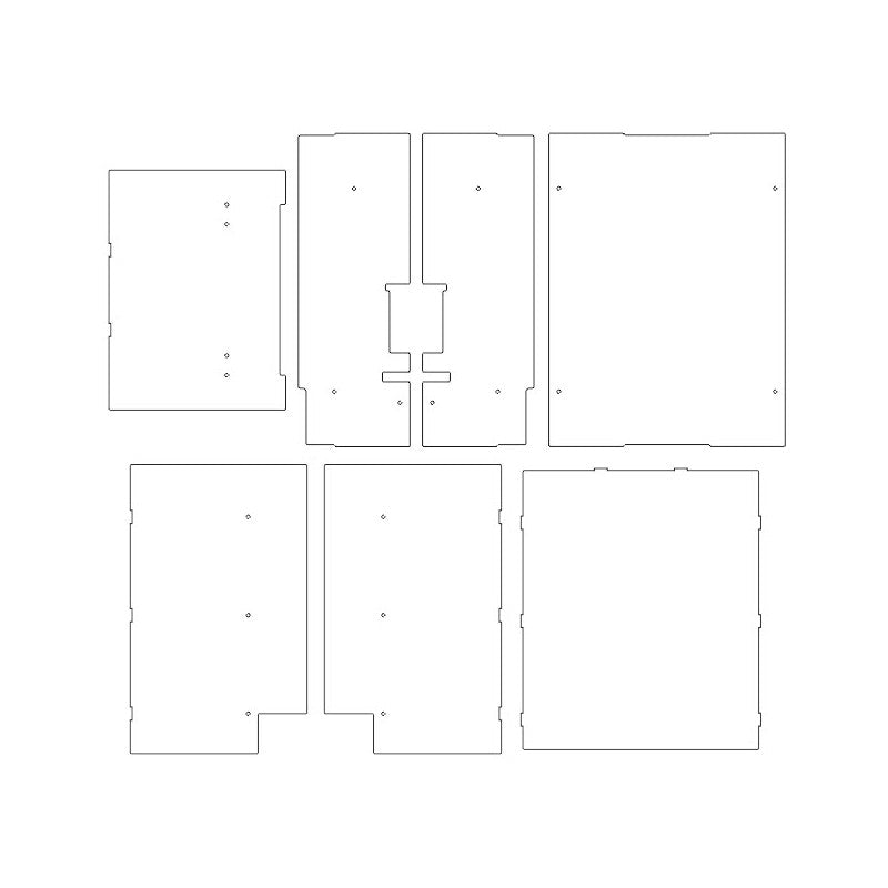 Voron Switchwire (SW) Black ABS Panel Kit – Sparta3D